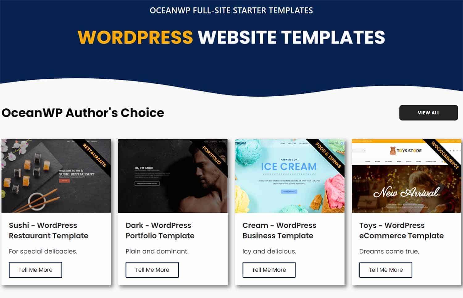 OceanWP Templates: 220+ Free and Pro Themes | Storyteller Media